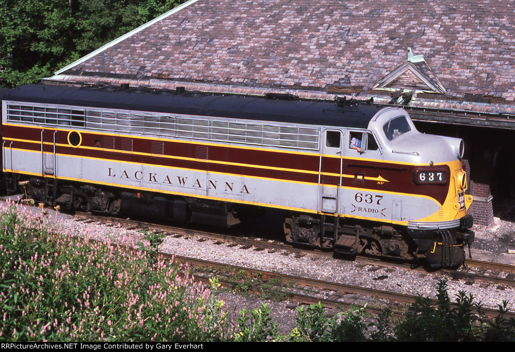 DLW FP7A #637 - Delaware, Lackawanna & Western